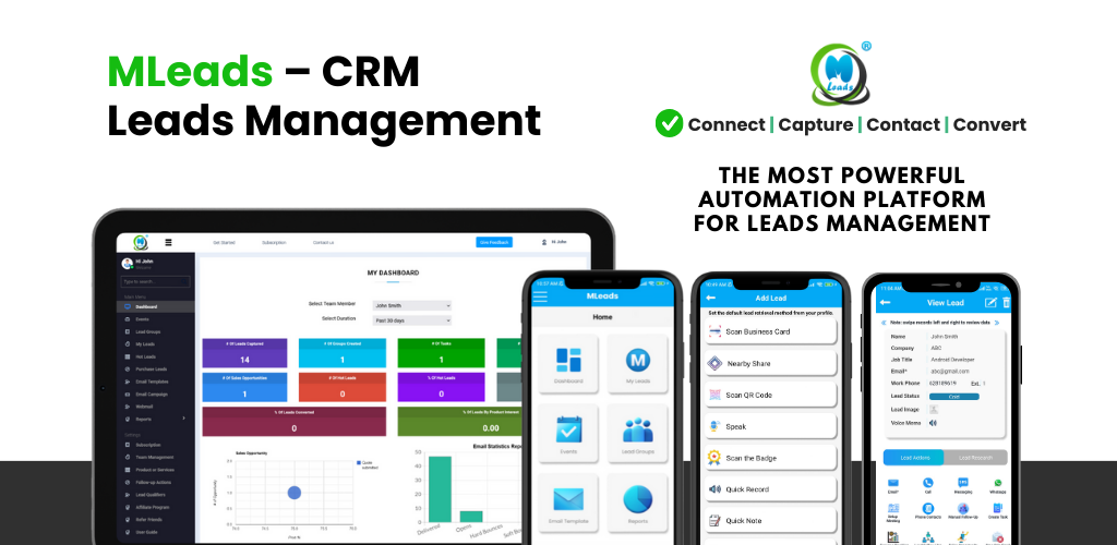 Lead Management & Sales CRM Software for Business Growth